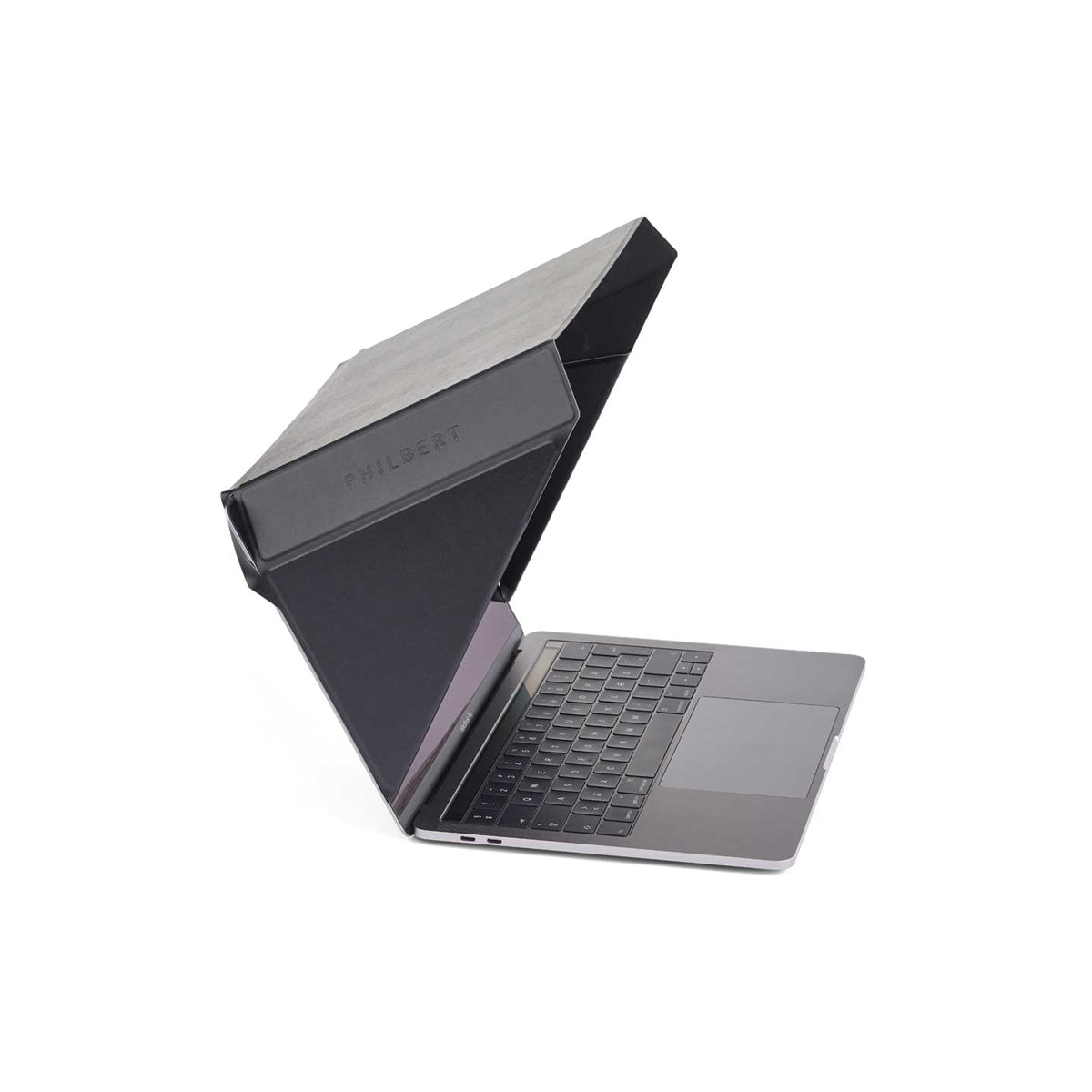 Black 4-in-1 Laptop Screen Shade - Slim Hood Sun Shade | Universal | M ...